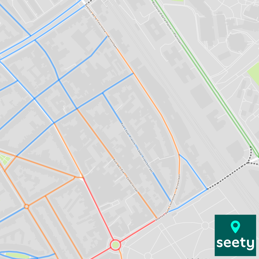 Seety's map - All the information about on-street and off-street parking